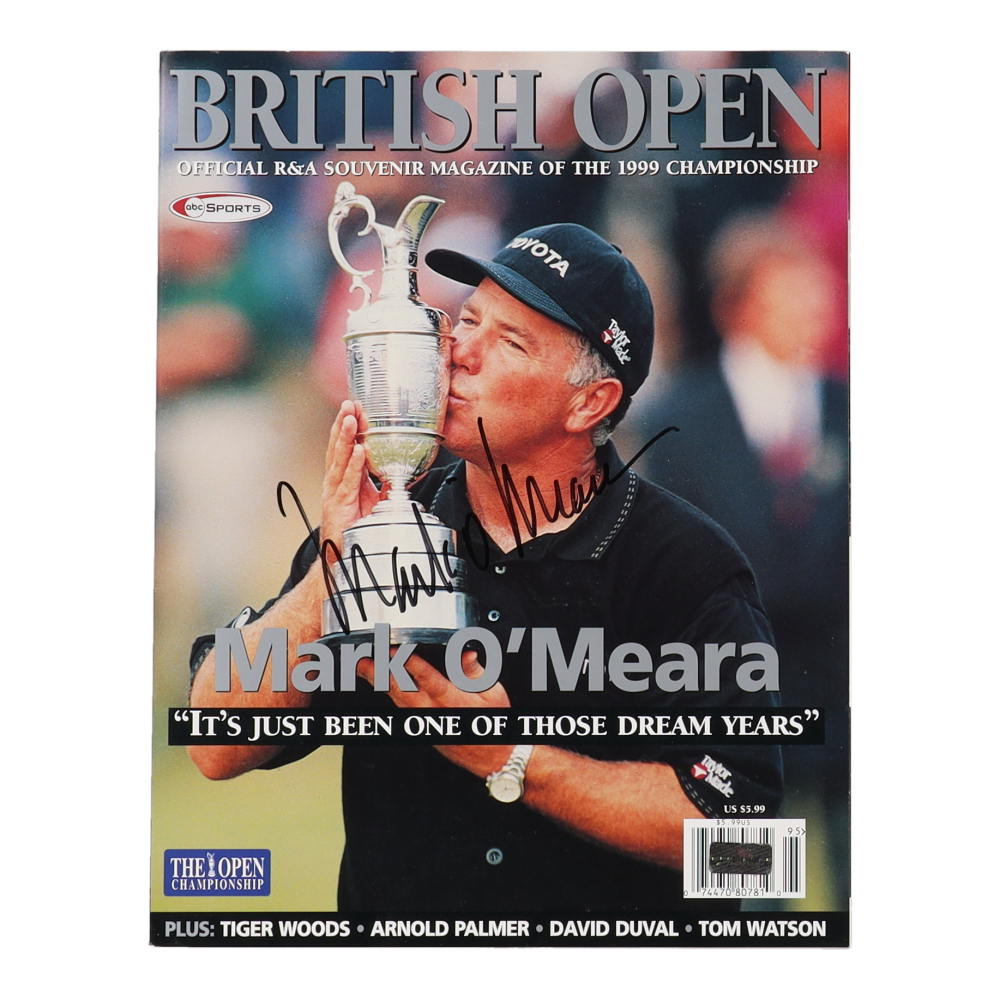 Mark O'Meara Signed 1999 "British Open" Magazine (Palm Beach) | Pristine Auction