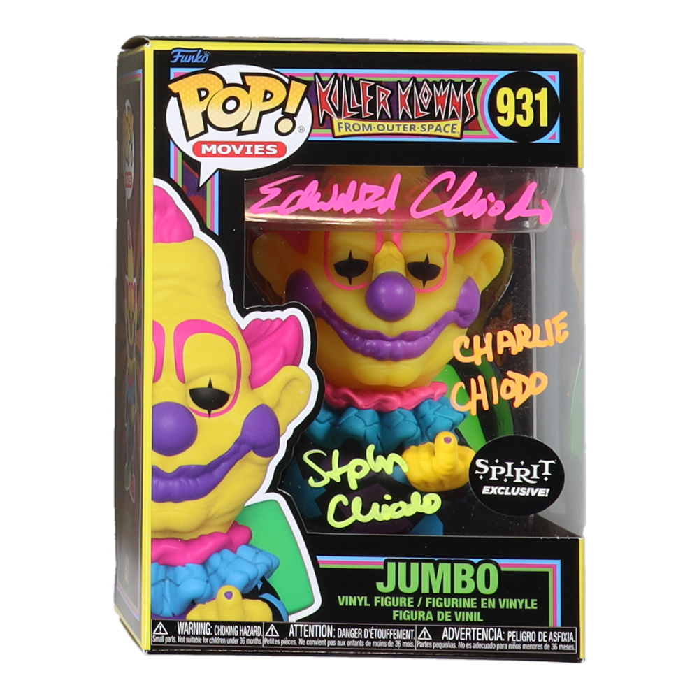 Stephen Chiodo, Charlie Chiodo & Edward Chiodo Signed "Killer Klowns ...