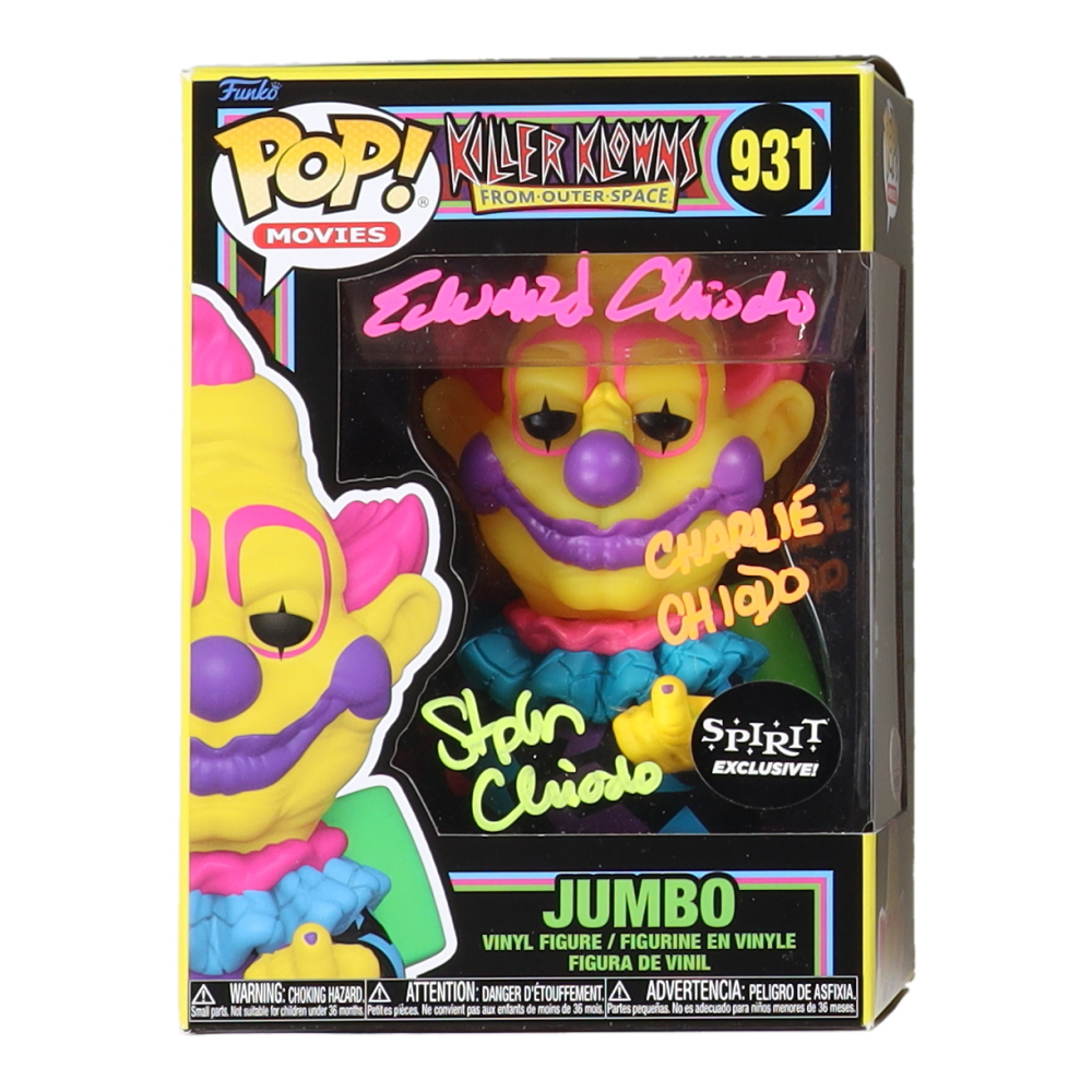 Stephen Chiodo, Charlie Chiodo & Edward Chiodo Signed "Killer Klowns ...