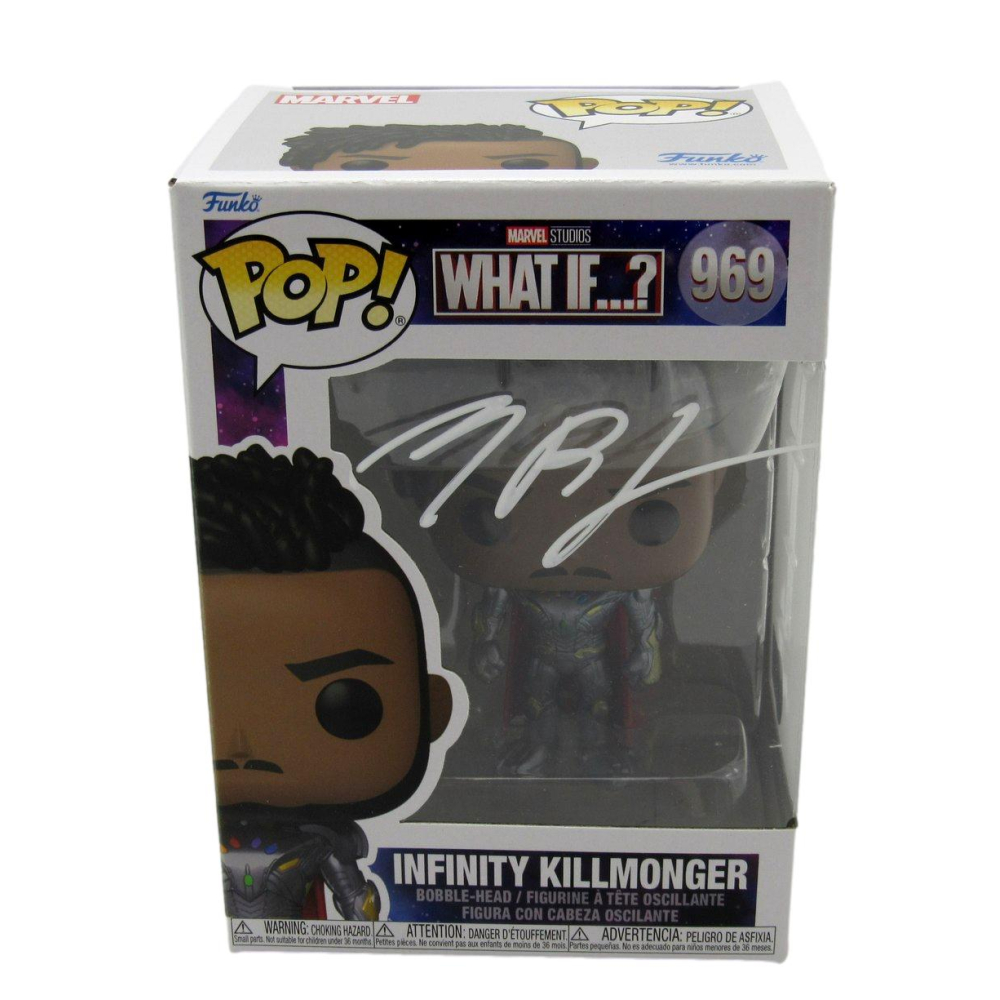 Michael B. Jordan Signed "What If...?" Infinity Killmonger #969 Funko ...