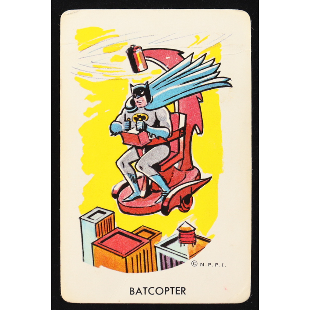 Batcopter 1966 Batman Playing Cards #NNO | Pristine Auction