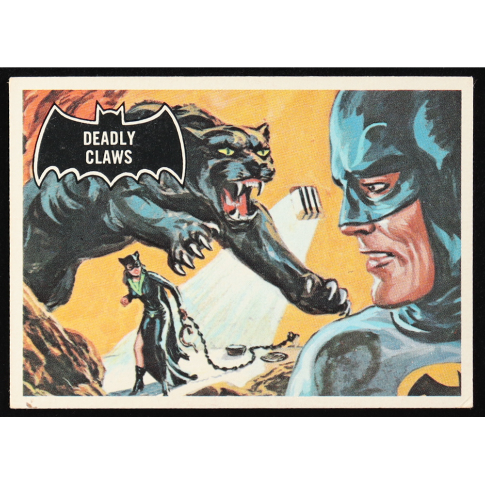 Deadly Claws 1966 Topps Batman Black Bat #34 | Pristine Auction