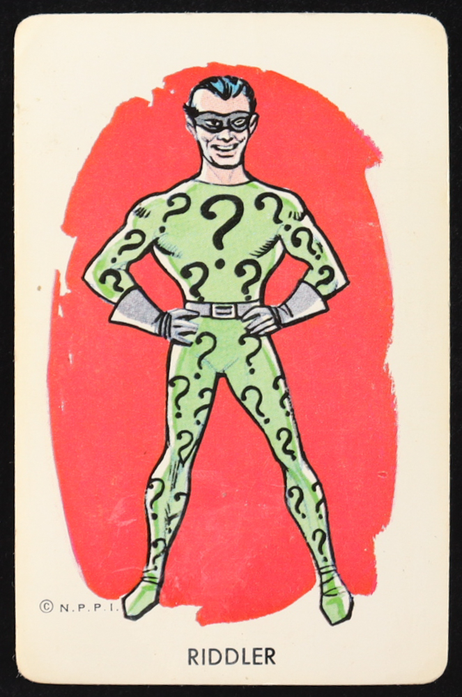Riddler 1966 Batman Playing Cards #NNO | Pristine Auction