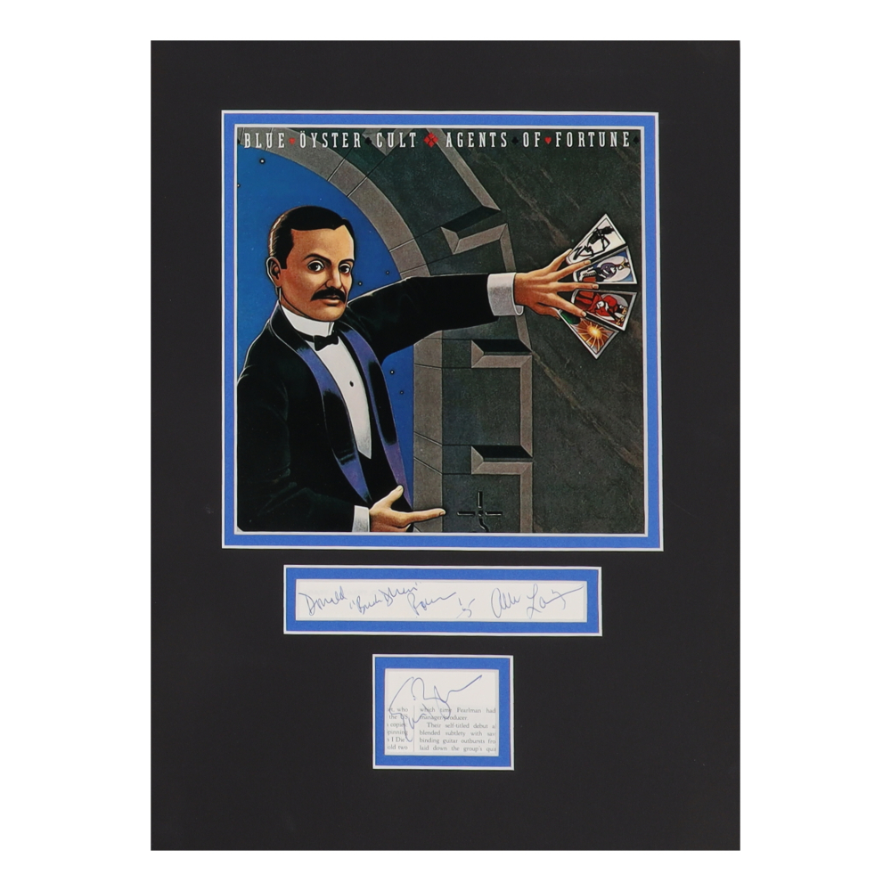 Buck Dharma, Eric Bloom & Allen Lanier Signed "Blue Oyster Cult" Custom ...