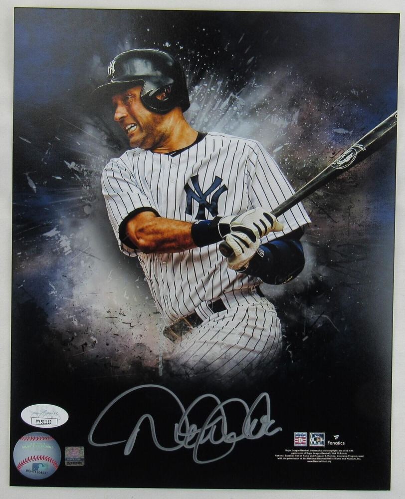 Derek Jeter Signed Yankees 8x10 Photo (JSA) | Pristine Auction