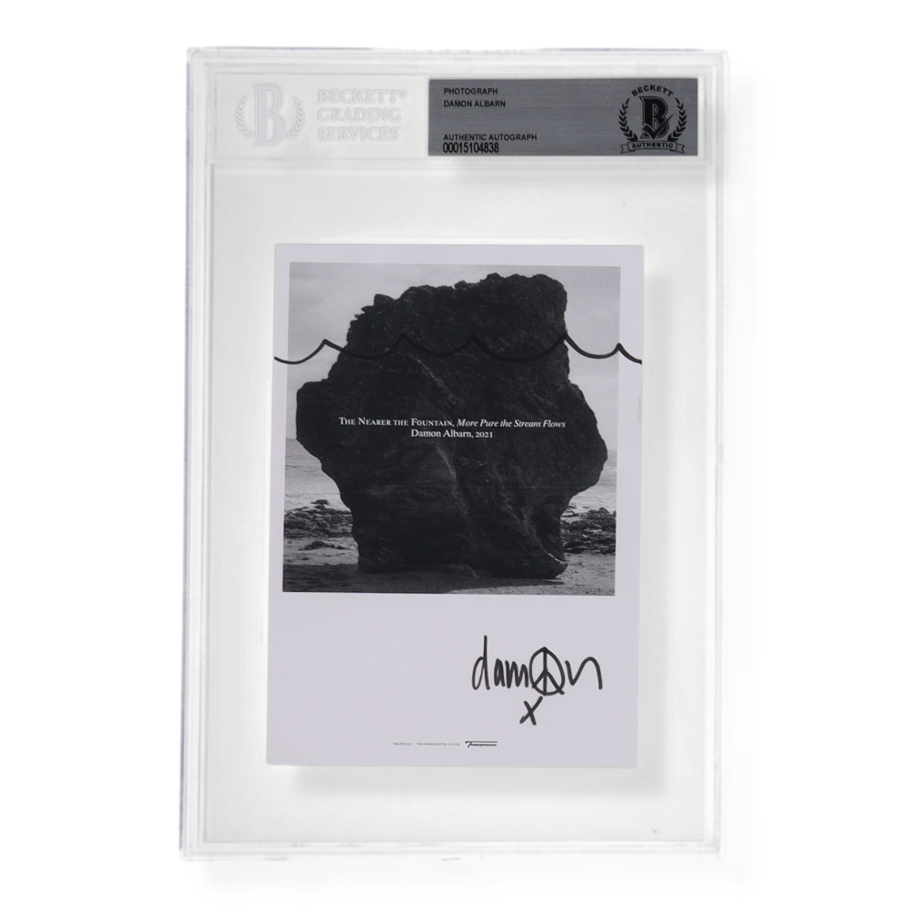 Damon Albarn Signed 4x6 Photo (BGS) | Pristine Auction