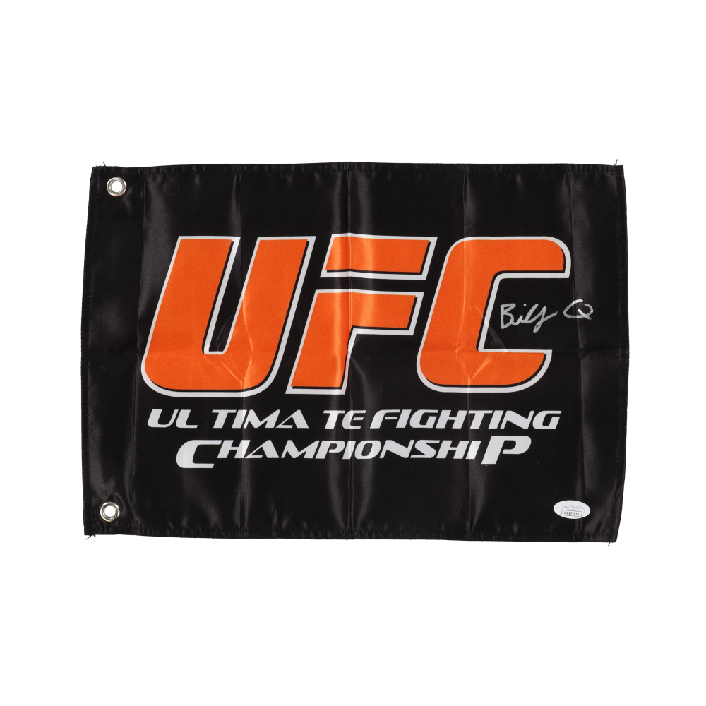 Billy Quarantillo Signed UFC Flag (JSA) | Pristine Auction