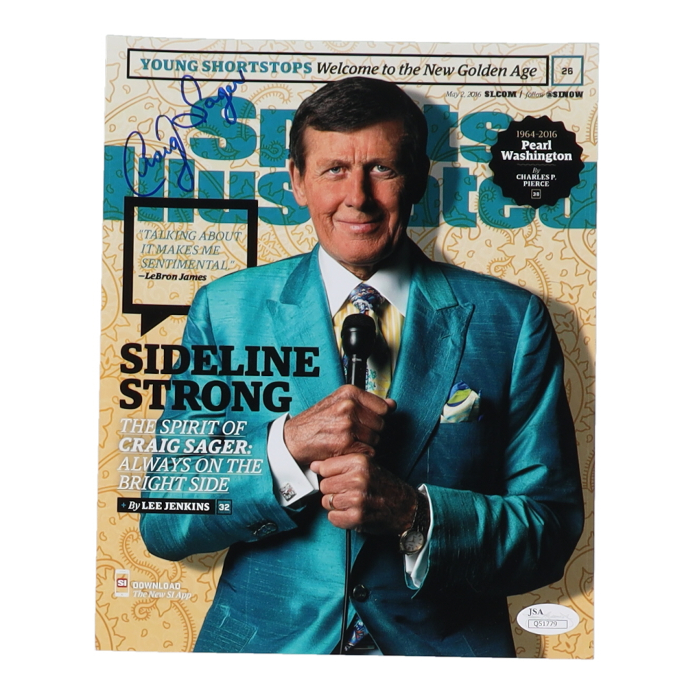 Craig Sager Signed 8x10 Photo (JSA) | Pristine Auction