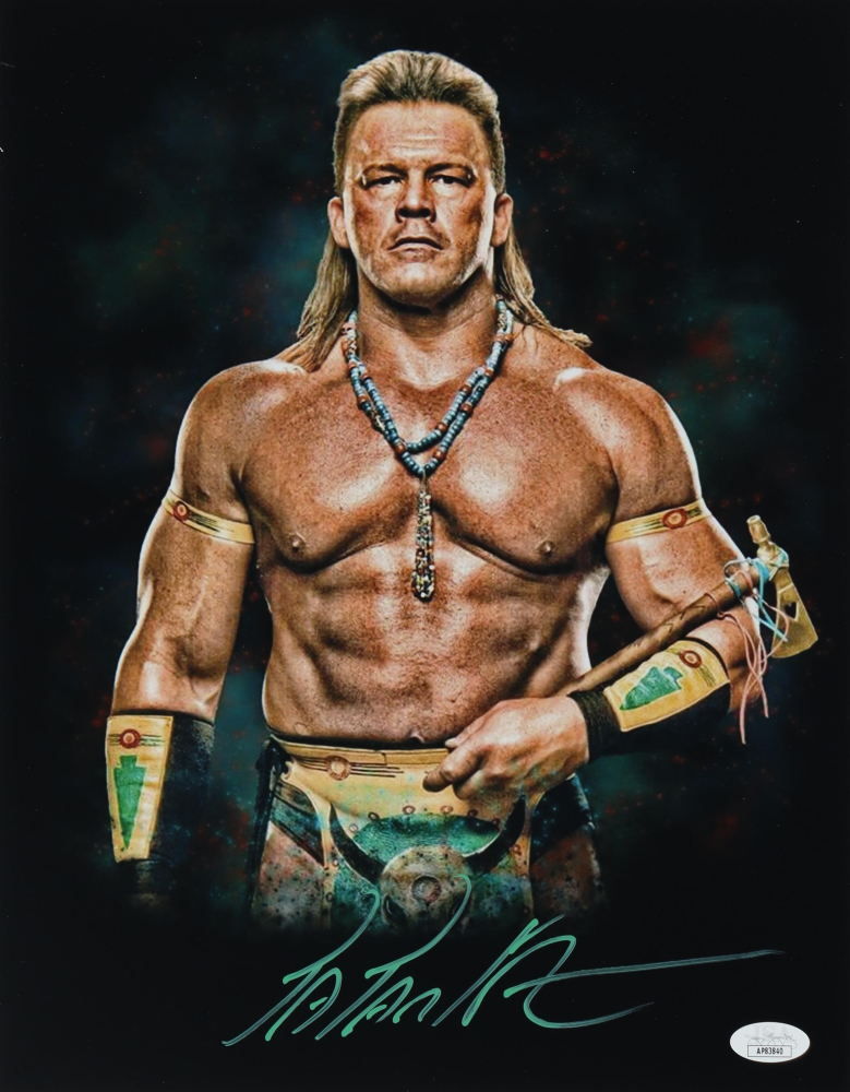 Tatanka Signed WWE 11x14 Photo (JSA) | Pristine Auction
