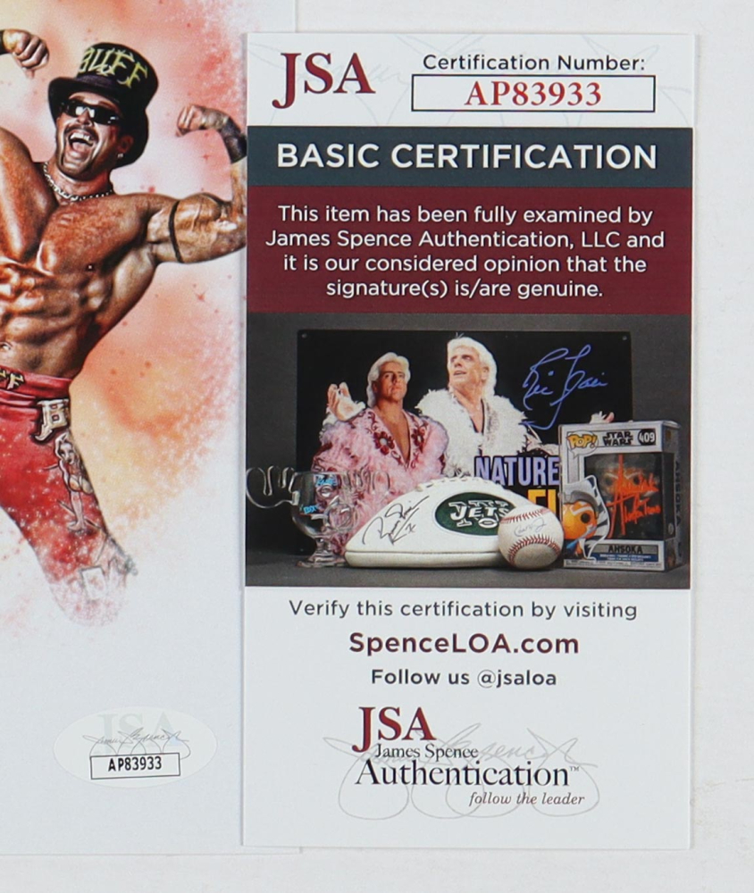 Buff Bagwell Signed 8x10 Photo Inscribed "I'm Buff And I'm The Stuff ...