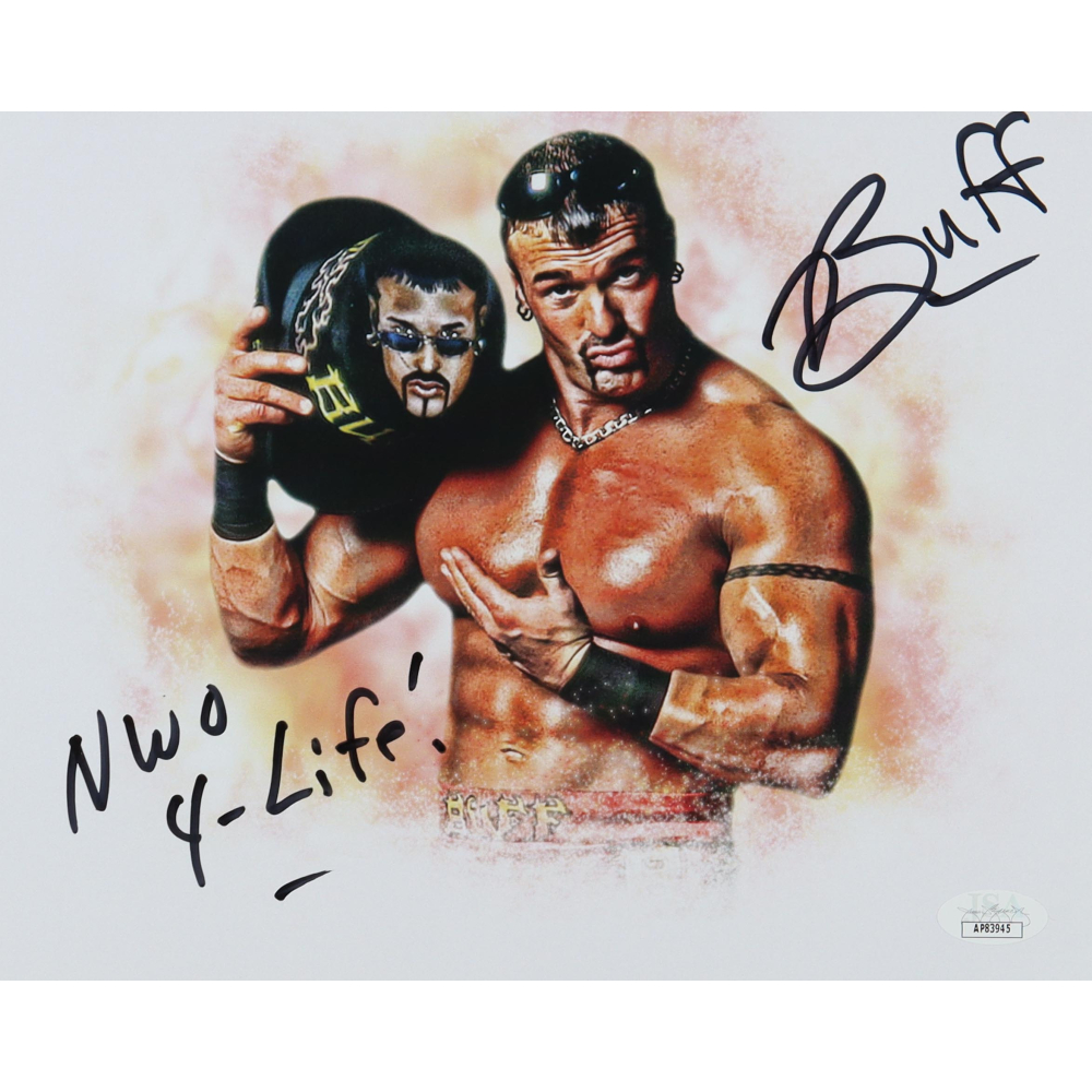 Buff Bagwell Signed 8x10 Photo Inscribed "NWO 4-Life" (JSA) | Pristine ...