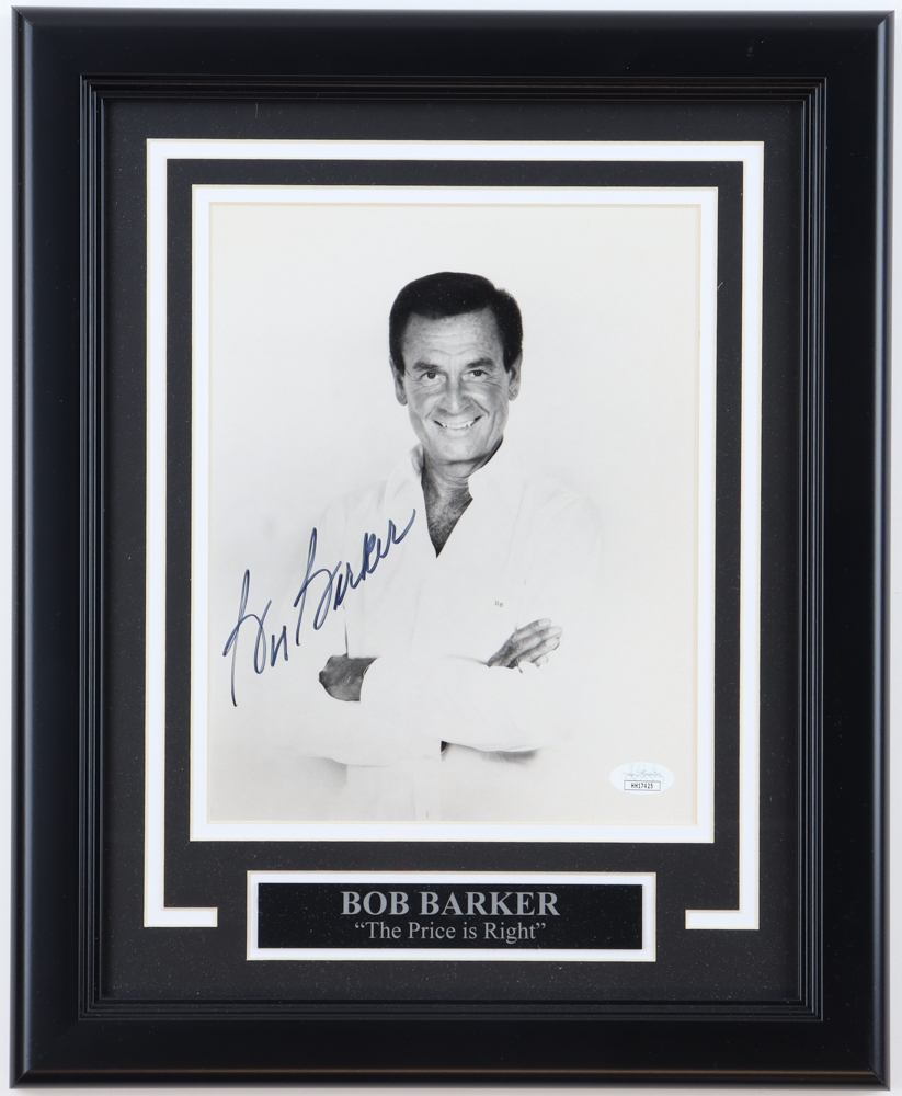 Bob Barker Signed Custom Framed Photo Display (JSA) | Pristine Auction