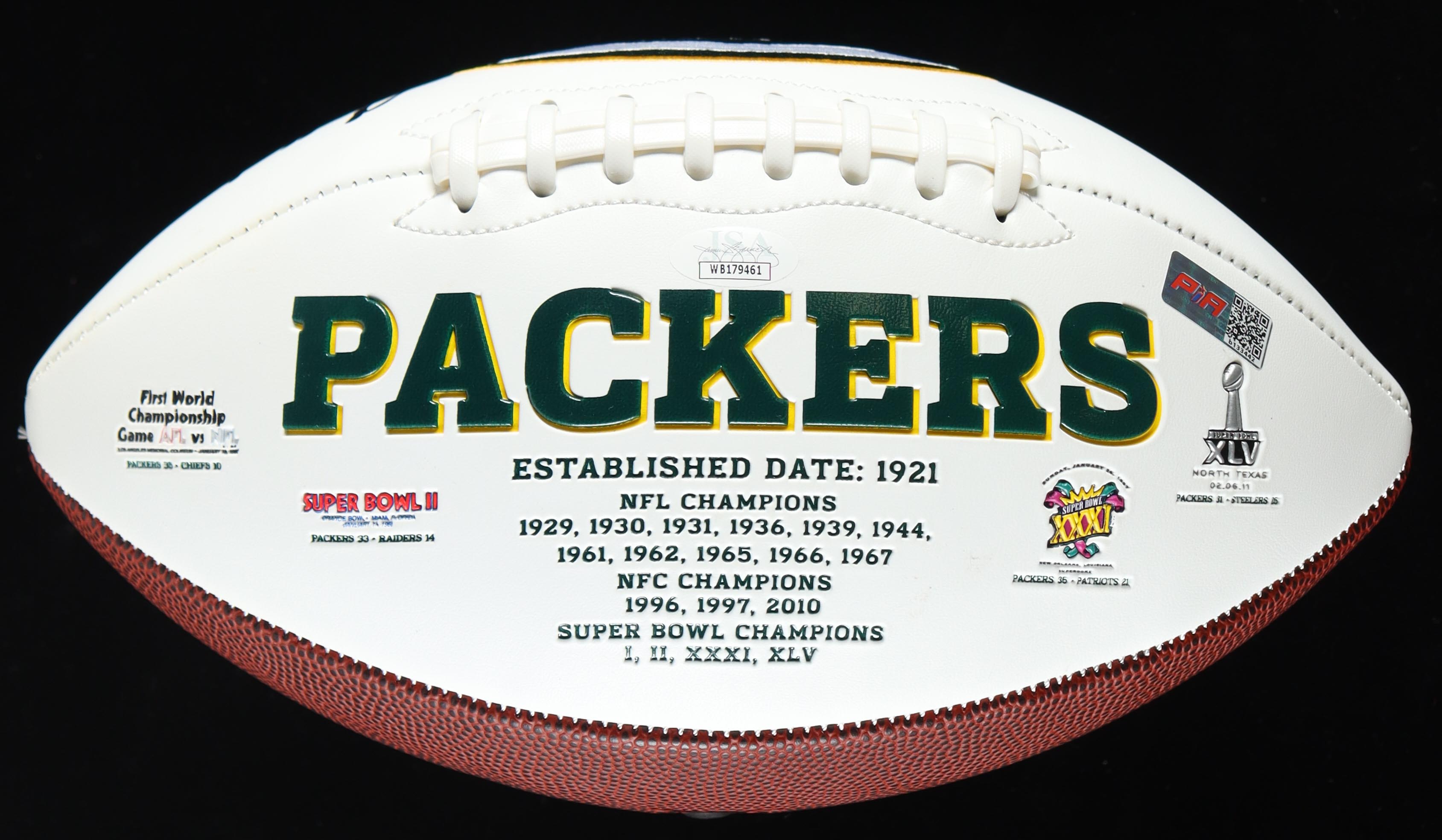 Al Harris Signed Packers Logo Football (JSA) | Pristine Auction