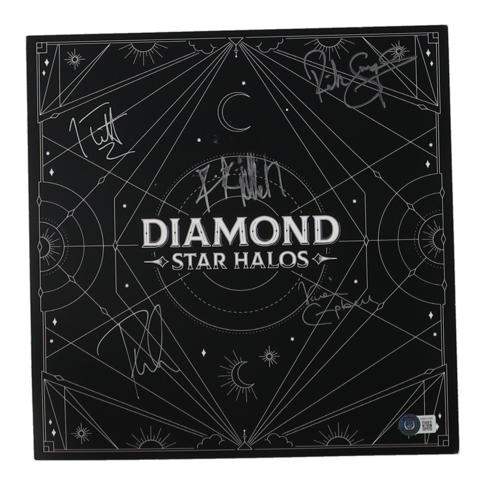 Def Leppard Signed "Diamond Star Halos" Album Flat (Beckett) | Pristine ...
