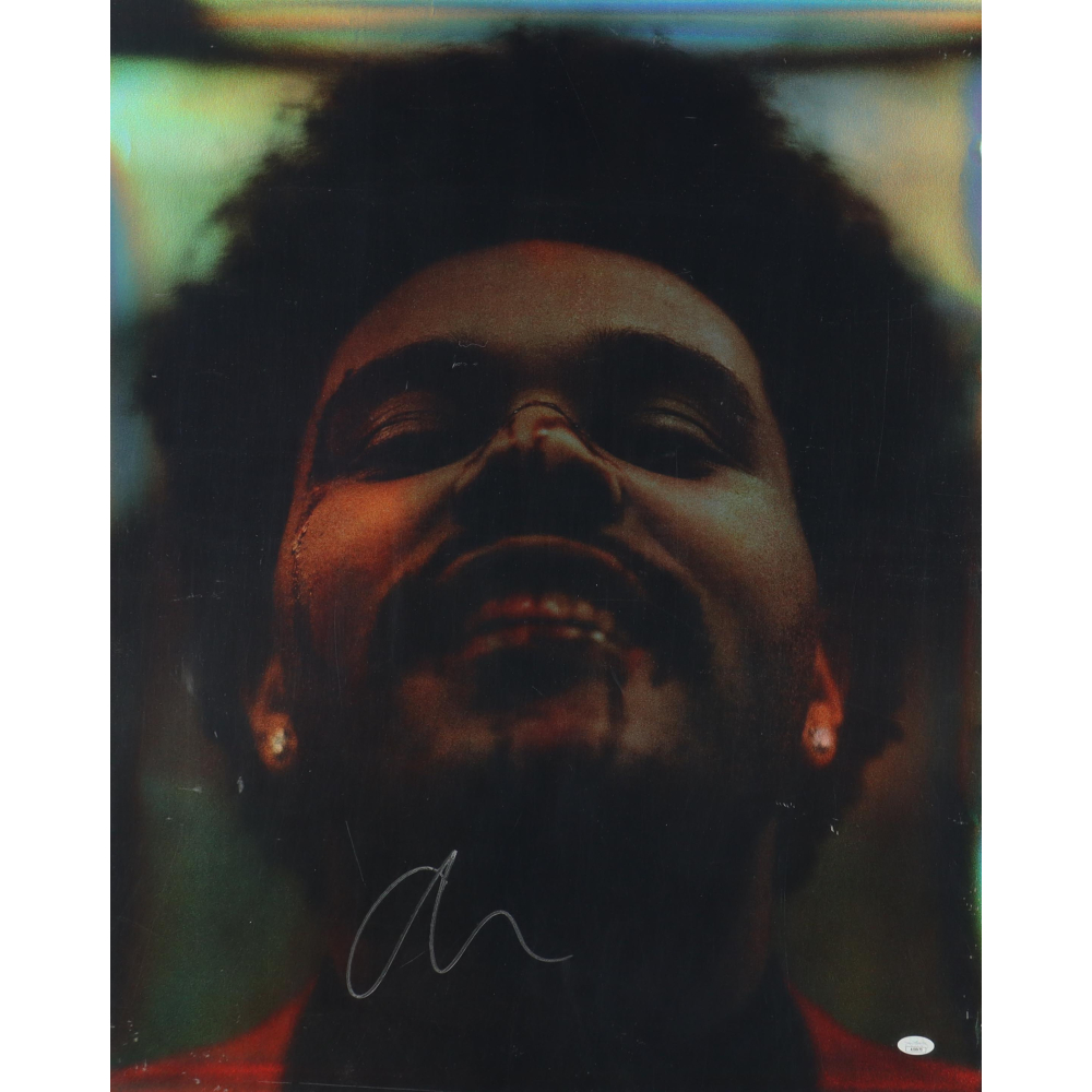 The Weeknd Signed 24x30 Poster (JSA) | Pristine Auction