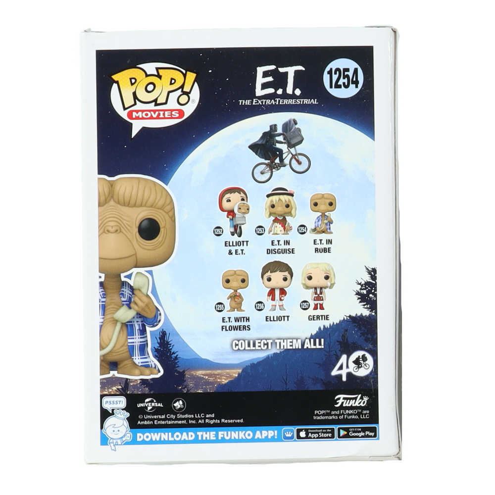 Matthew De Meritt Signed "E.T.: The Extra Terrestrial" #1245 E.T. In ...