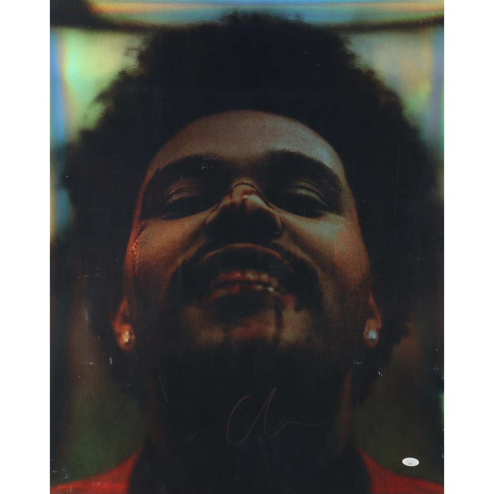 The Weeknd Signed 24x30 Poster (JSA) | Pristine Auction