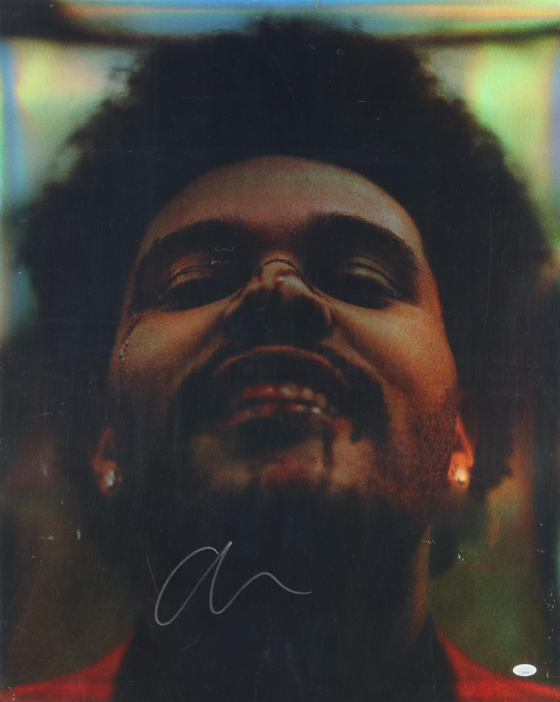 The Weeknd Signed 24x30 Poster (JSA) | Pristine Auction