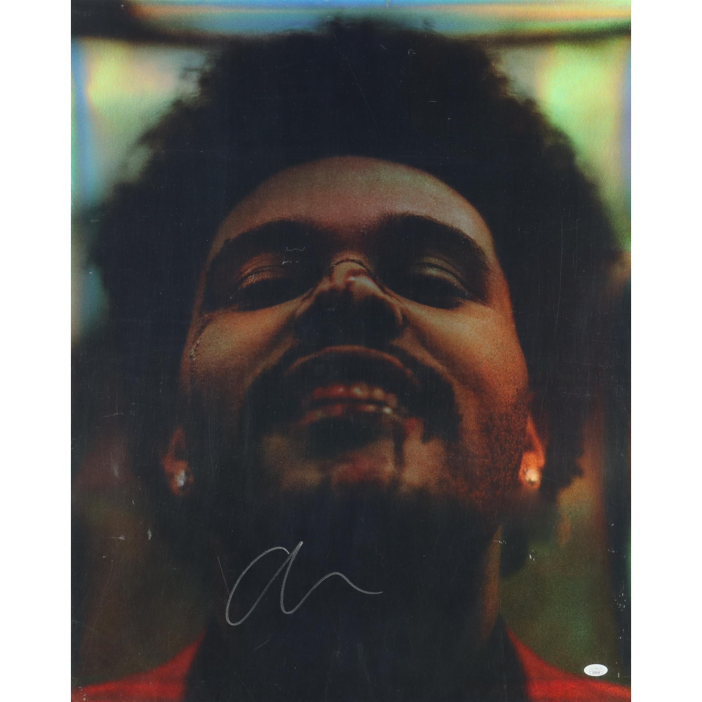 The Weeknd Signed 24x30 Poster (JSA) | Pristine Auction