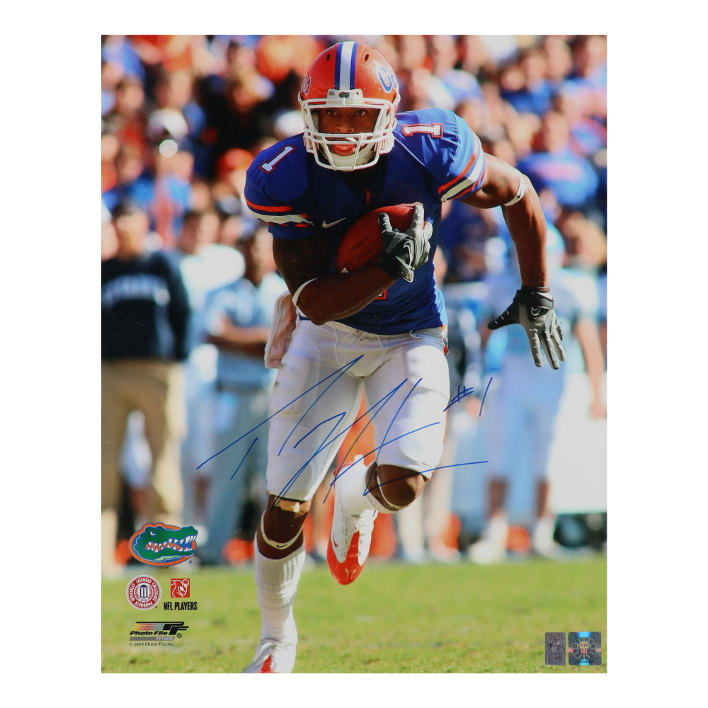Percy Harvin Signed Florida Gators 16x20 Photo (Palm Beach) | Pristine ...