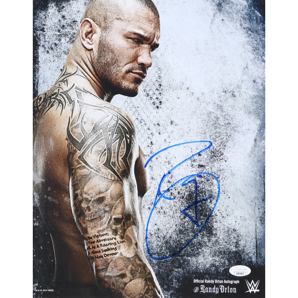 Randy Orton Signed WWE 11x14 Photo (JSA) | Pristine Auction