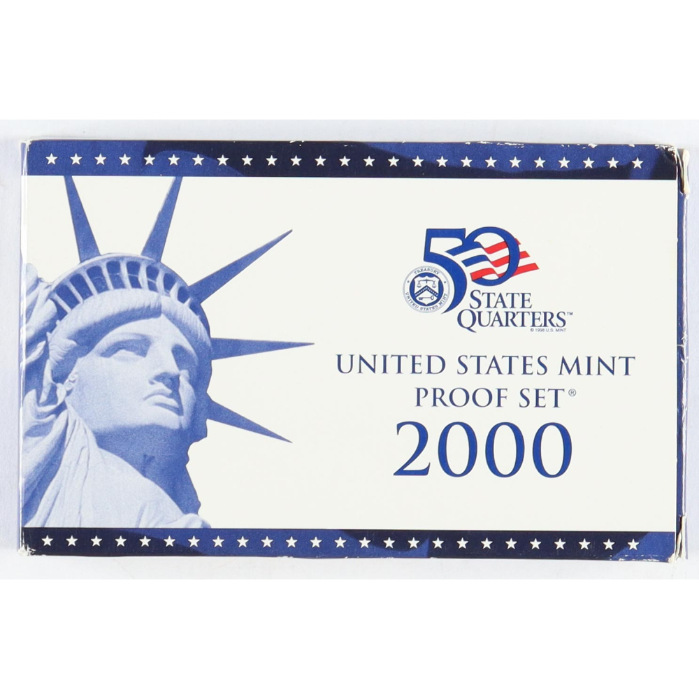 2000 US Mint Proof Set of (10) Coins | Pristine Auction