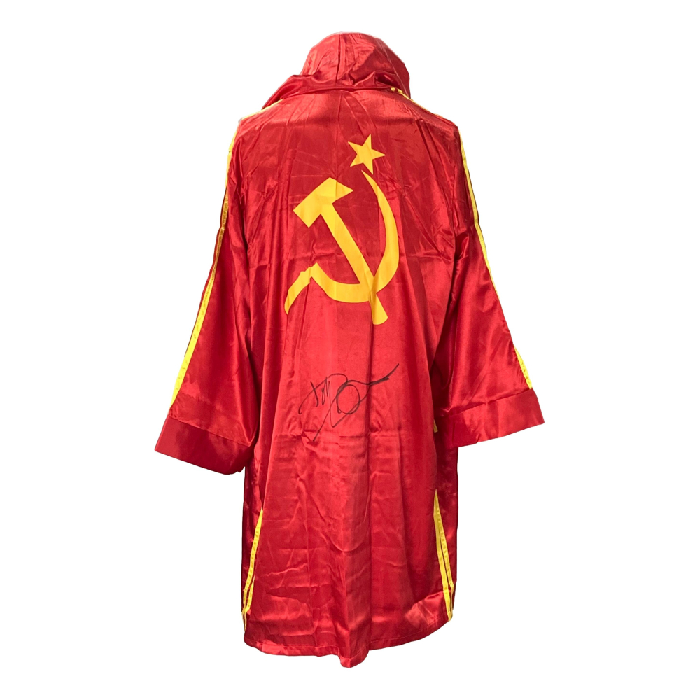 Dolph Lundgren Signed "Rocky IV" Boxing Robe (PSA) | Pristine Auction