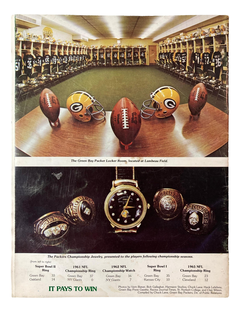 Bart Starr Signed Packers Program Inscribed "Best Wishes" (Beckett ...