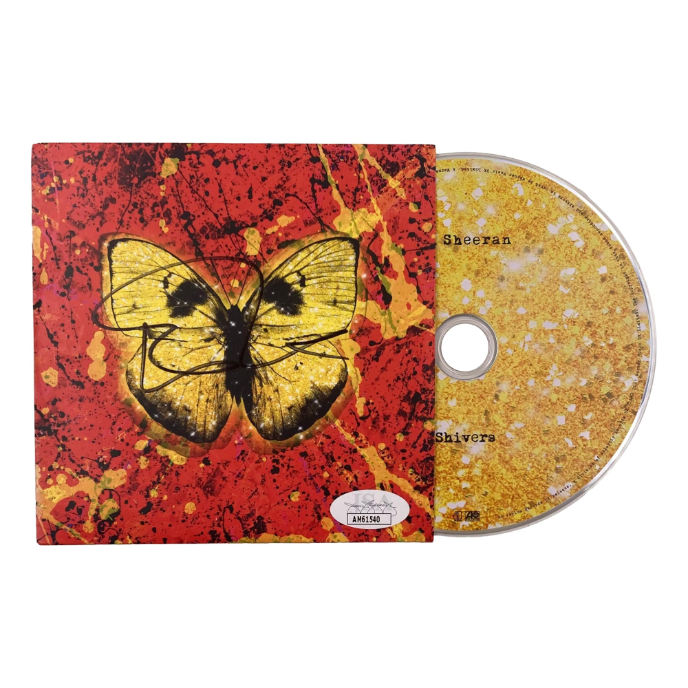 Ed Sheeran Signed "Shivers" CD Insert (JSA) | Pristine Auction