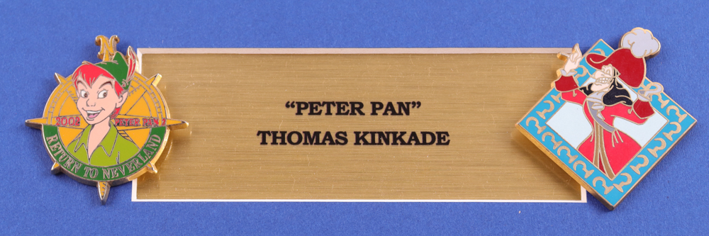 Thomas Kinkade "Peter Pan" Custom Framed Print Display With Peter Pan ...
