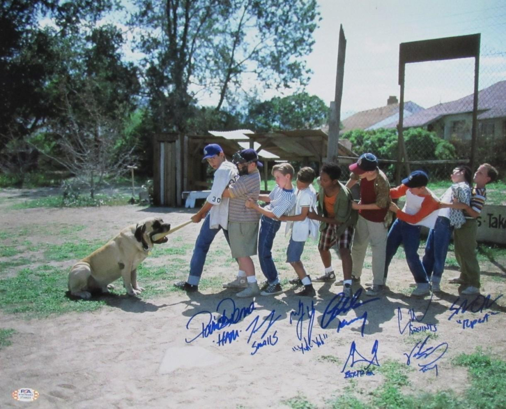 "The Sandlot" 16x20 Photo Cast Signed By (8) with Patrick Renna, Grant ...
