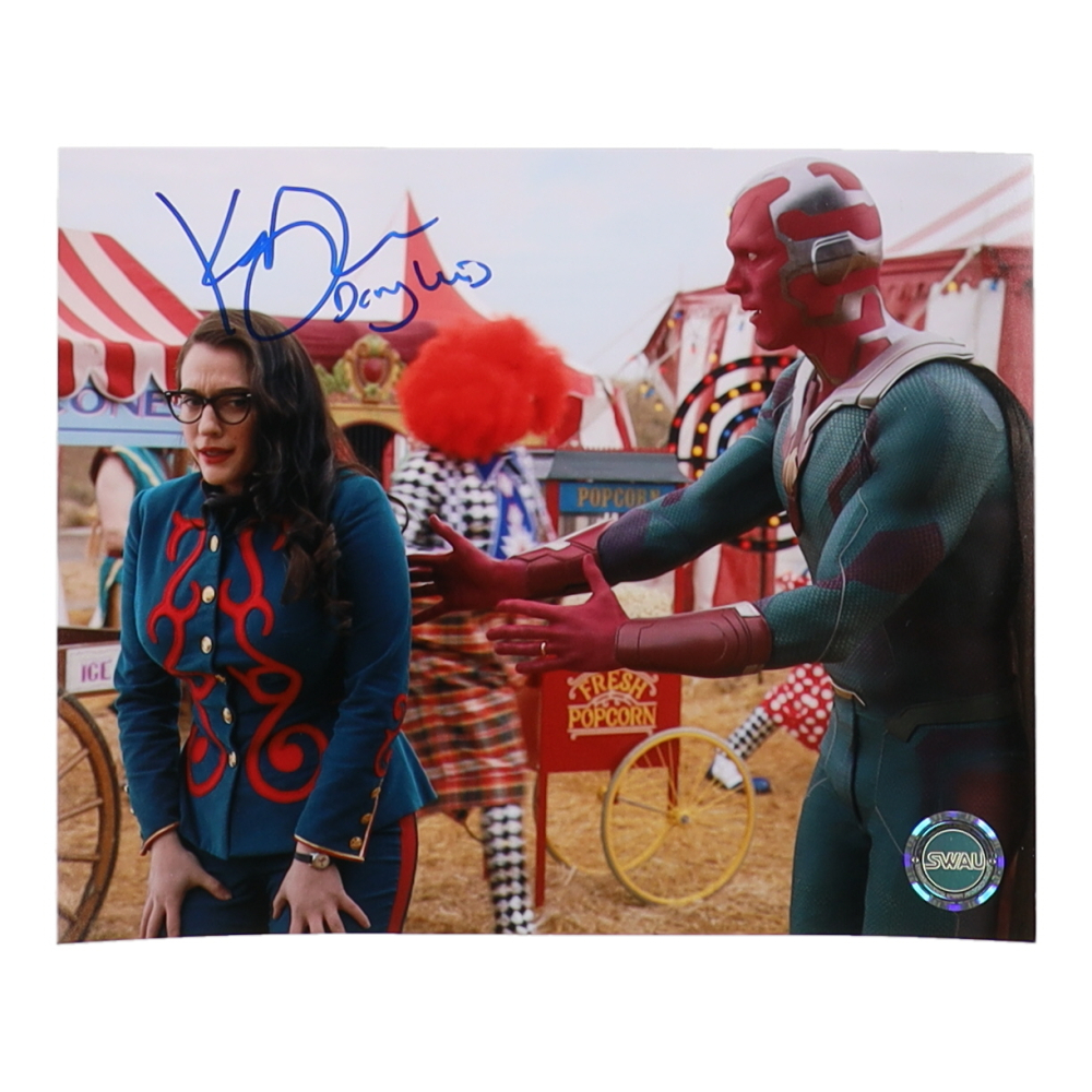 Kat Dennings Signed "WandaVision" 8x10 Photo Inscribed "Darcy Lewis ...