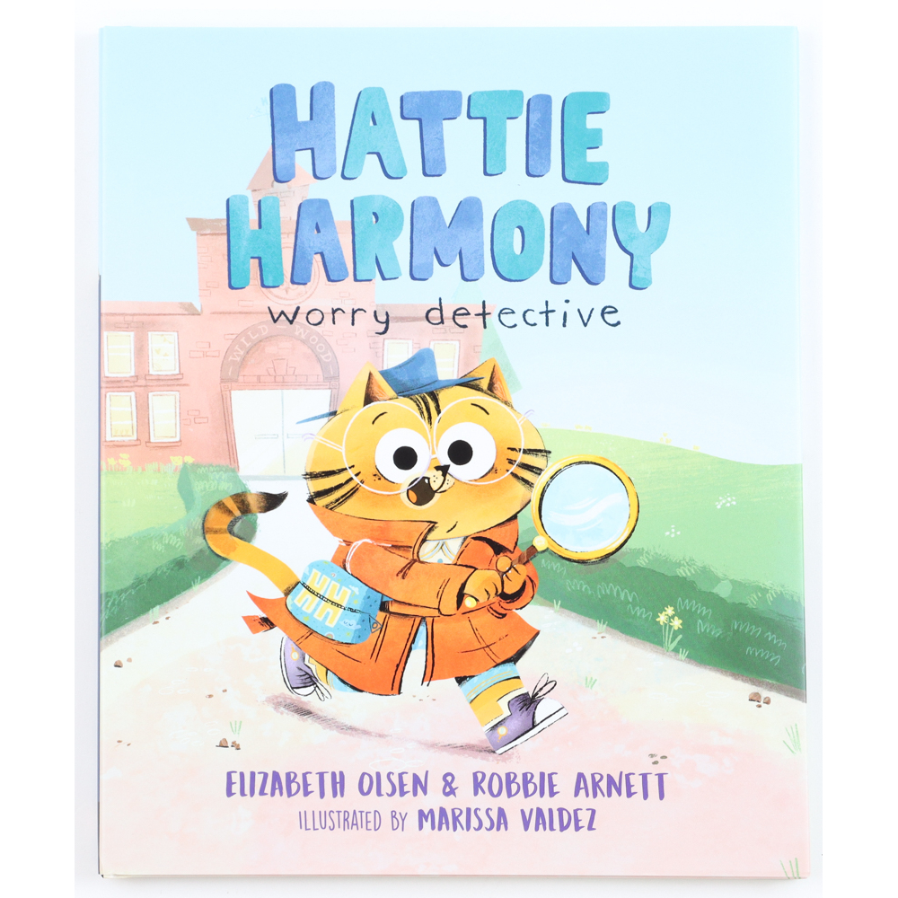 Elizabeth Olson & Robbie Arnett Signed "Hattie Harmony" Hard-Cover Book ...