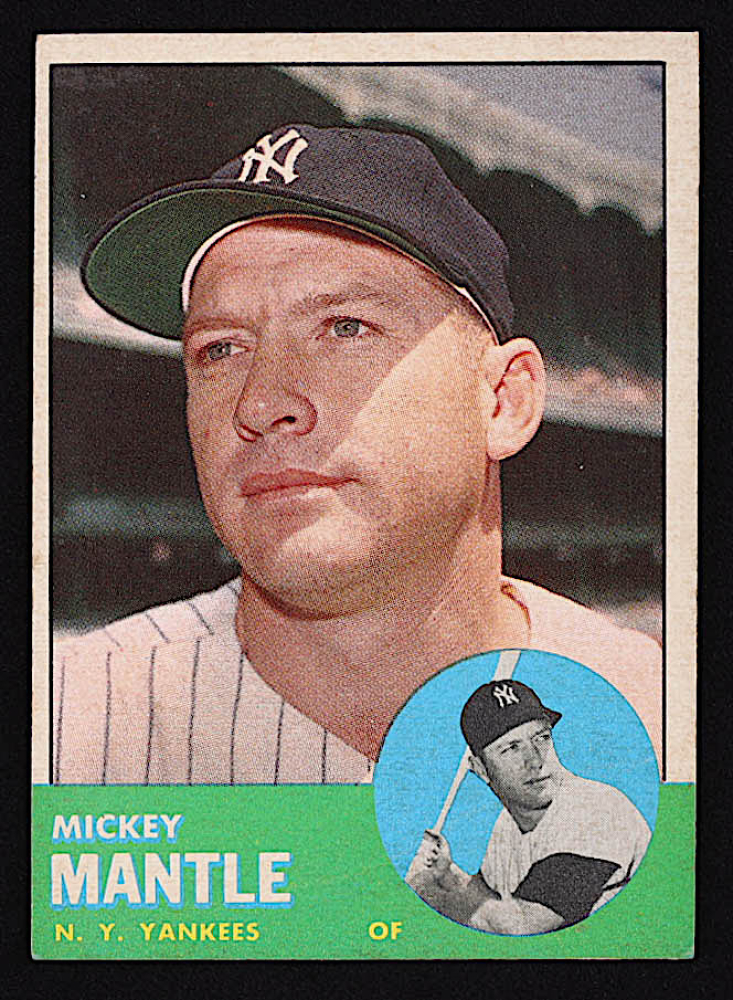 Mickey Mantle 1963 Topps #200 | Pristine Auction