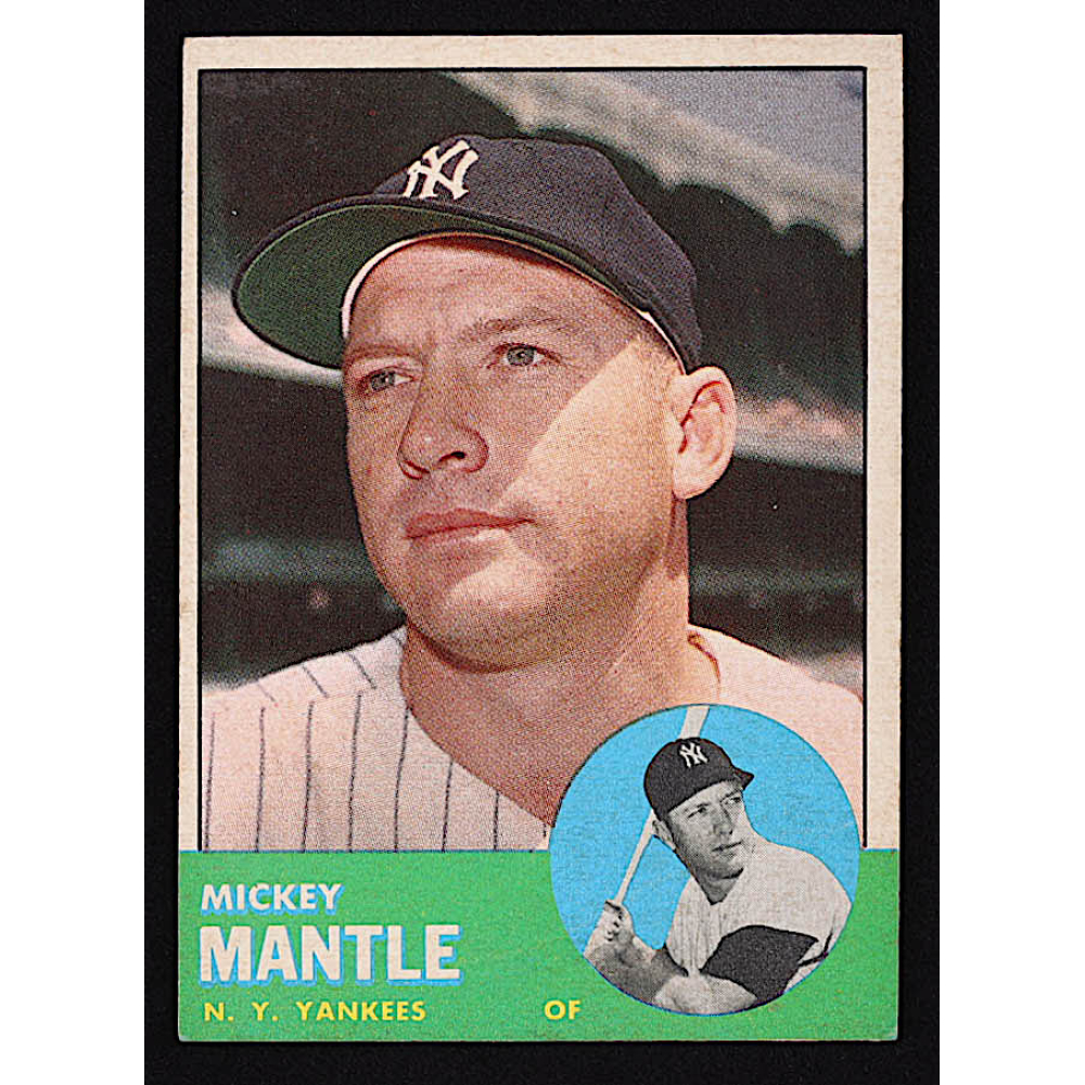 Mickey Mantle 1963 Topps #200 | Pristine Auction