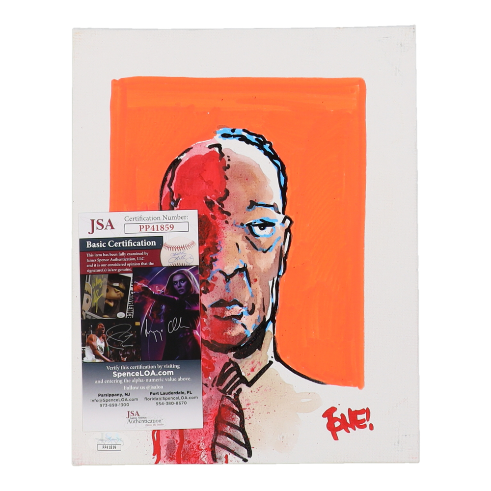 Tone Rodriguez Signed "Breaking Bad" 8x10 Art Print on Canvas (JSA ...