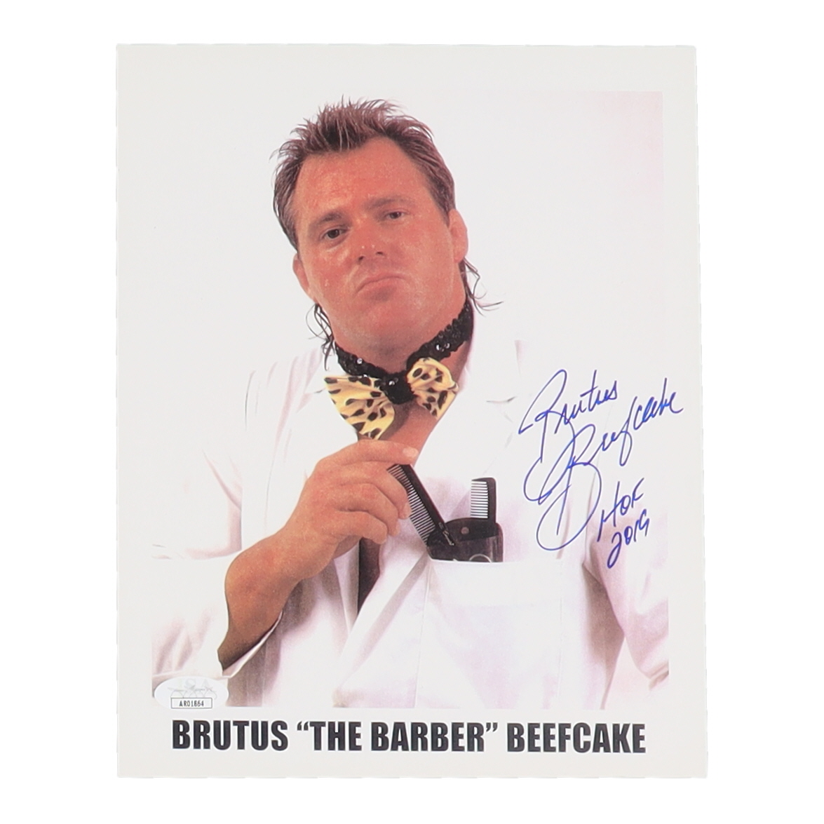 Brutus Beefcake Signed WWE 8x10 Photo Inscribed "HOF 2019" (JSA ...