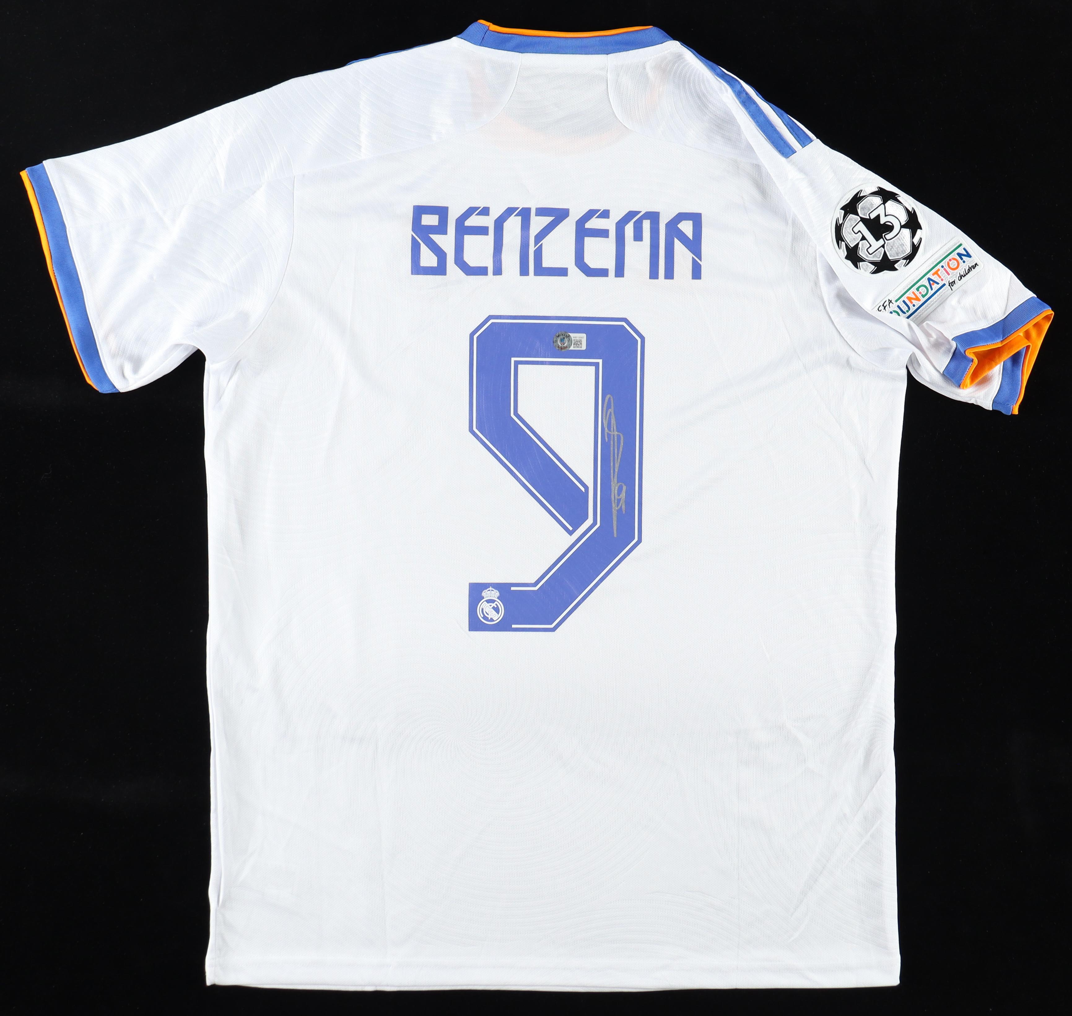 Karim Benzema Signed Jersey (Beckett) | Pristine Auction
