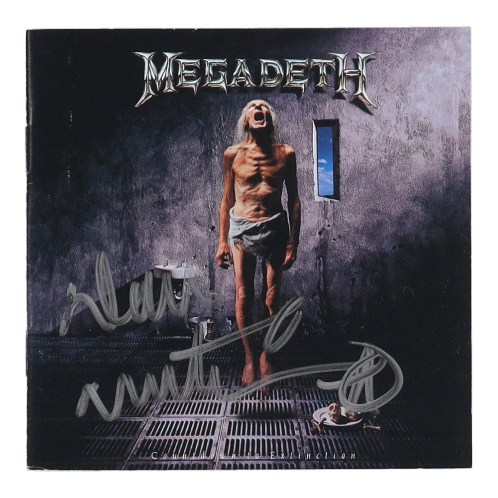 Dave Mustaine Signed "Megadeth" CD Album Booklet (JSA) | Pristine Auction