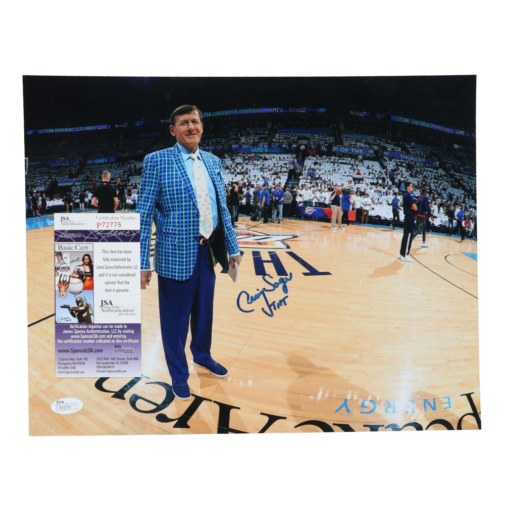Craig Sager Signed 11x14 Photo Inscribed "TNT" (JSA) | Pristine Auction