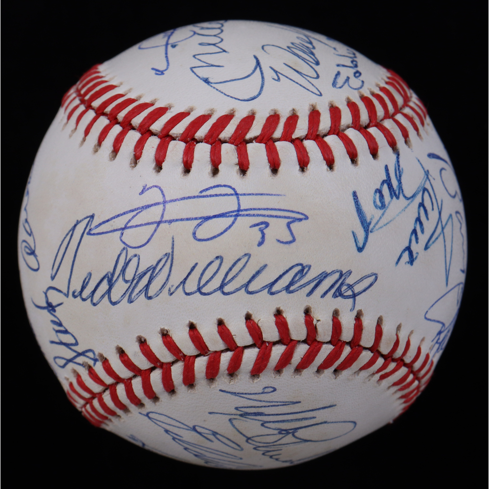 500 Home Run Club ONL Baseball Signed By (17) with Mickey Mantle, Ted ...