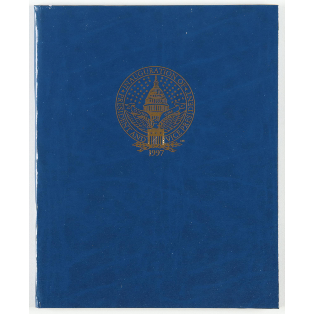 1997 Bill Clinton Original Presidential Inauguration Invitation & Photo ...