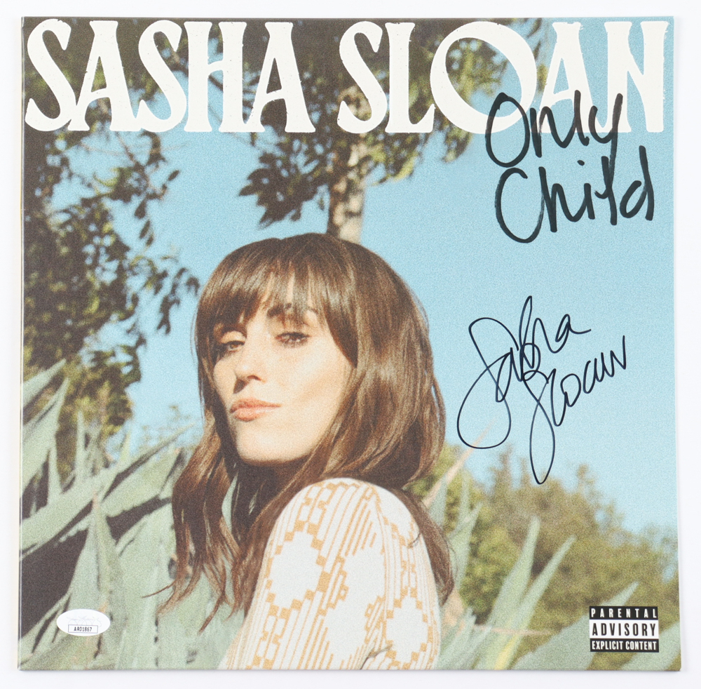 Sasha Sloan Signed "Only Child" Vinyl Album Cover (JSA) | Pristine Auction