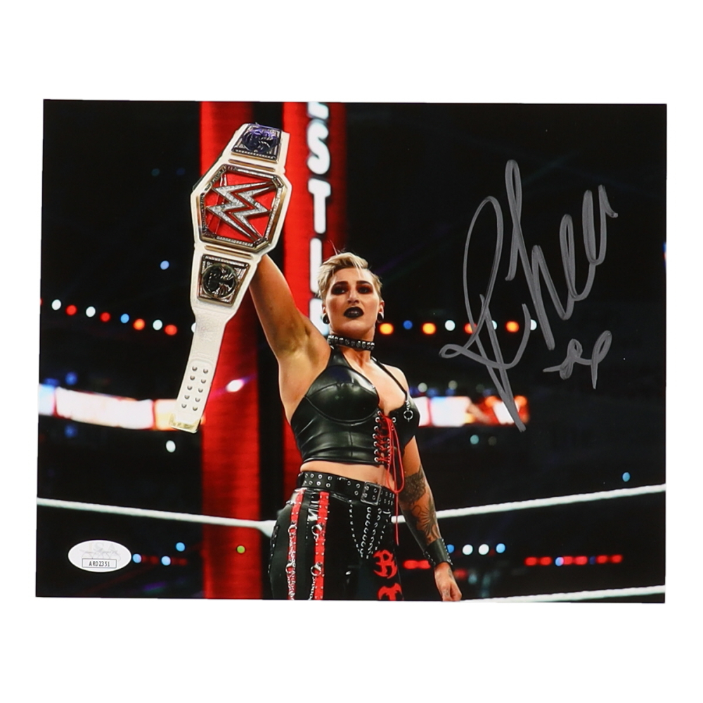 Rhea Ripley Signed WWE 8x10 Photo (JSA) | Pristine Auction