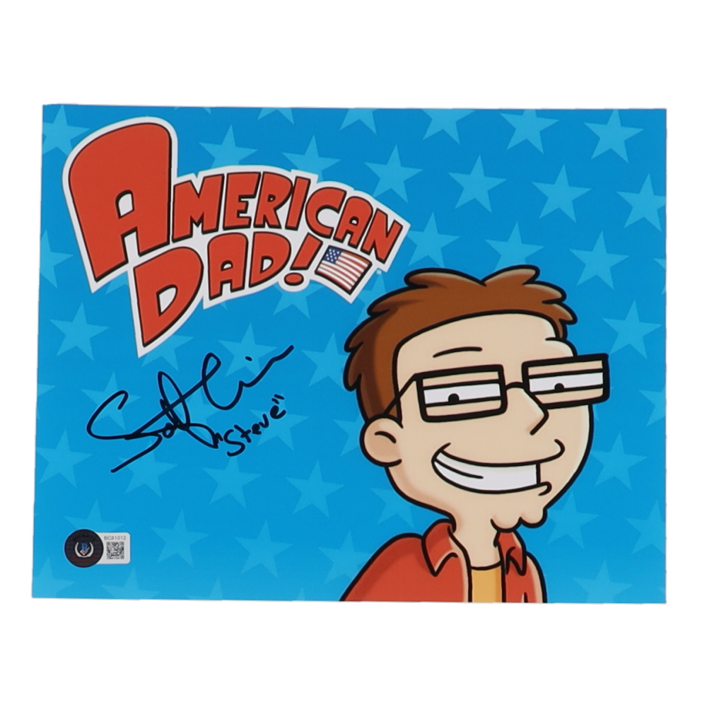 Scott Grimes Signed "American Dad" 8x10 Photo Inscribed "Steve ...