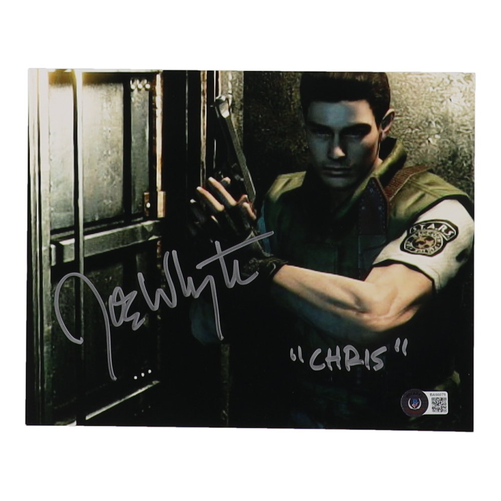 Joe Whyte Signed "Resident Evil: The Remake" 8x10 Photo Inscribed ...