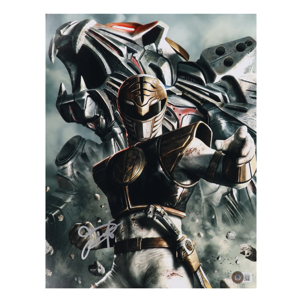 Jason David Frank Signed "Power Rangers" 11x14 Photo (Beckett ...