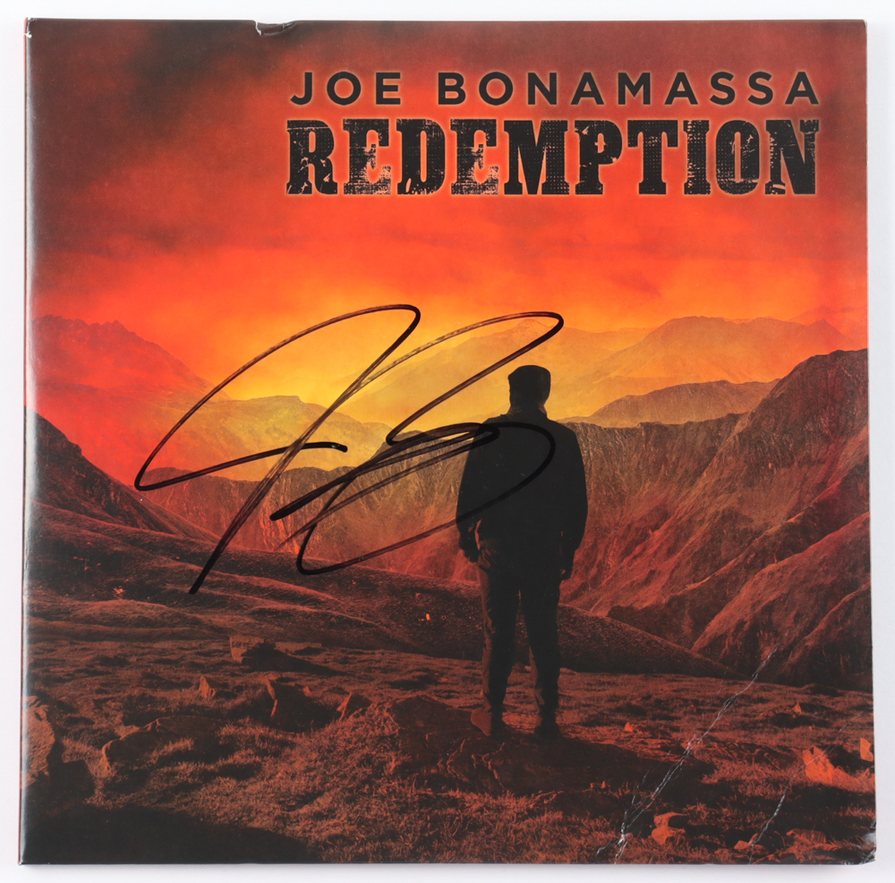 Joe Bonamassa Signed "Redemption" Vinyl Record Album (JSA) | Pristine ...