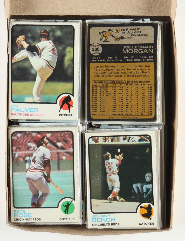1973 Topps Baseball Card Fun Pack Box With (20) Packs | Pristine Auction