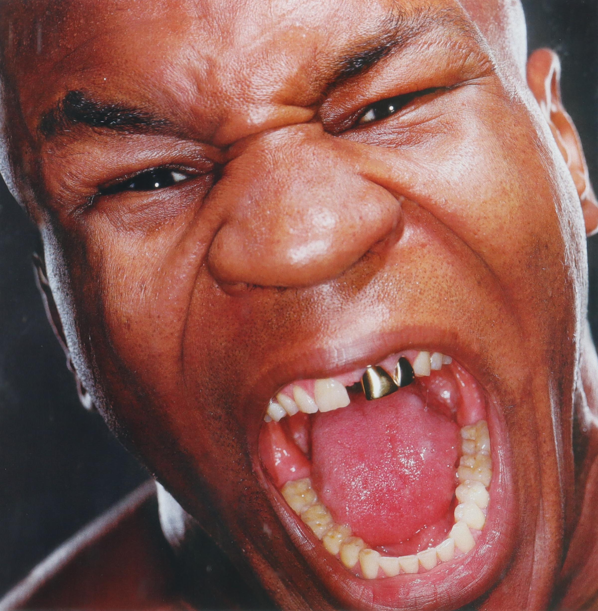 Mike Tyson Signed Vintage 1960 Spalding Burgundy Boxing Glove In Photo ...